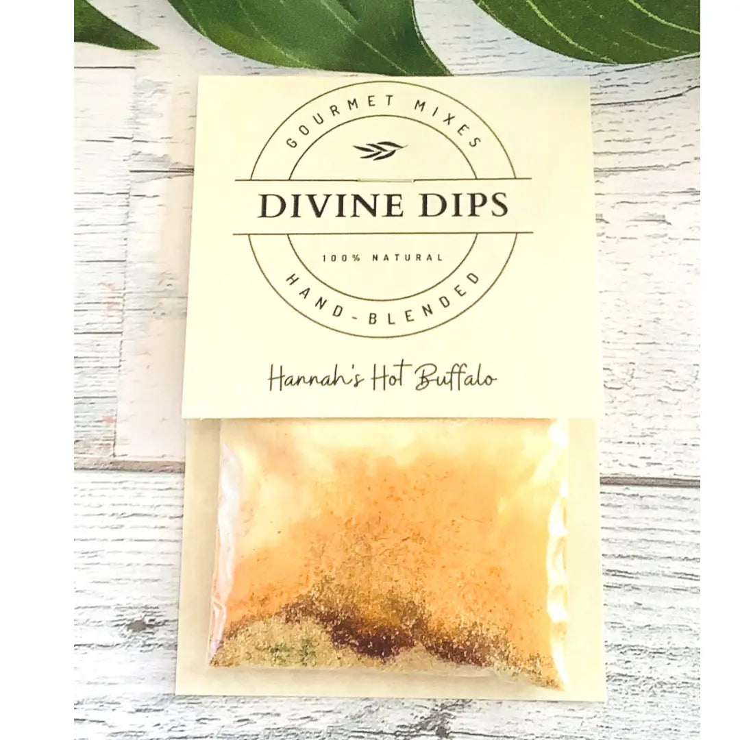 Divine Dips - Hannah's Hot Buffalo Seasoning Dip Mix & Cheese Ball Spi ...