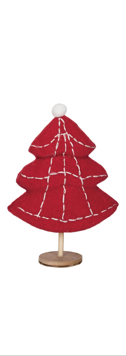 Transpac - Plush Decorative Trees on Wood Base – Sass at Home
